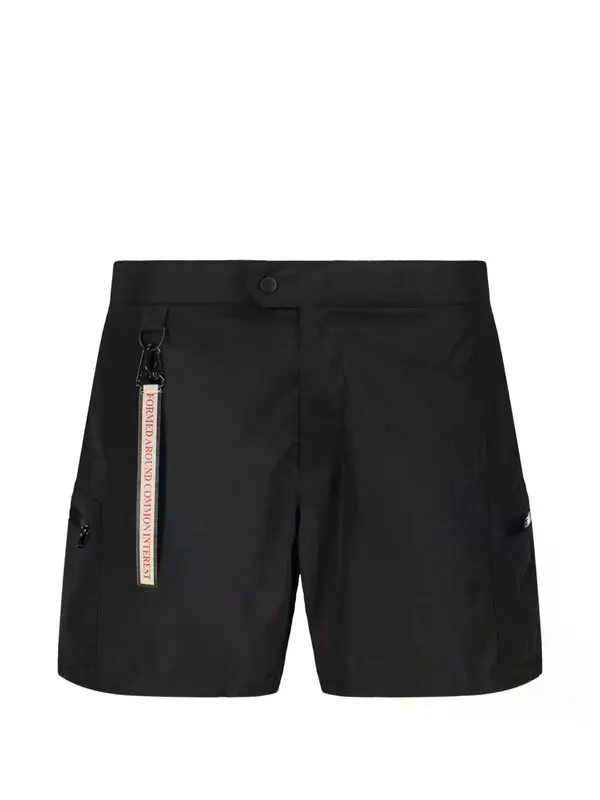 Iceberg Logo Patch Swim Shorts