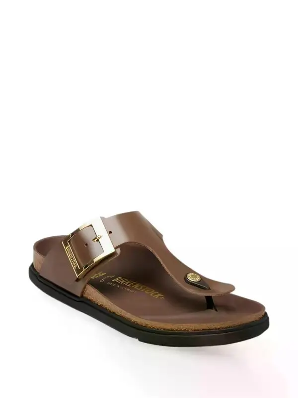BIRKENSTOCK Gizeh Buckle-fastening Thong Sandals - Brown