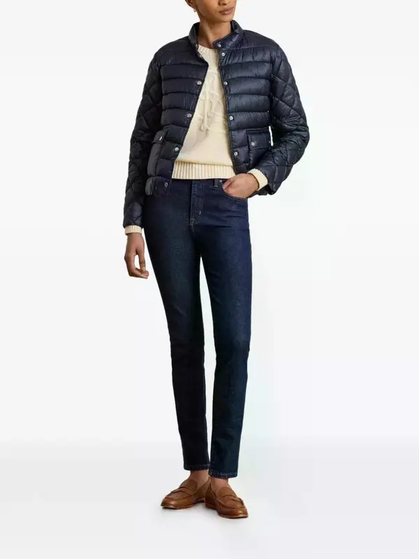 Ralph Lauren Quilted Mockneck Jacket