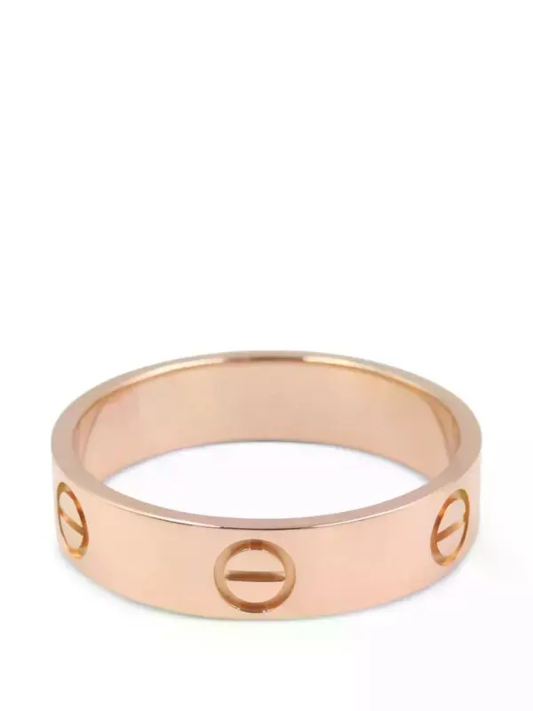 Cartier 18k Rose Gold Love Ring - Pink
