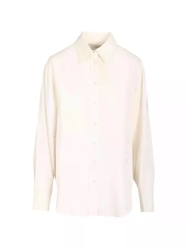 Isabel Marant Étoile M" Embroidered Long Sleeve Shirt