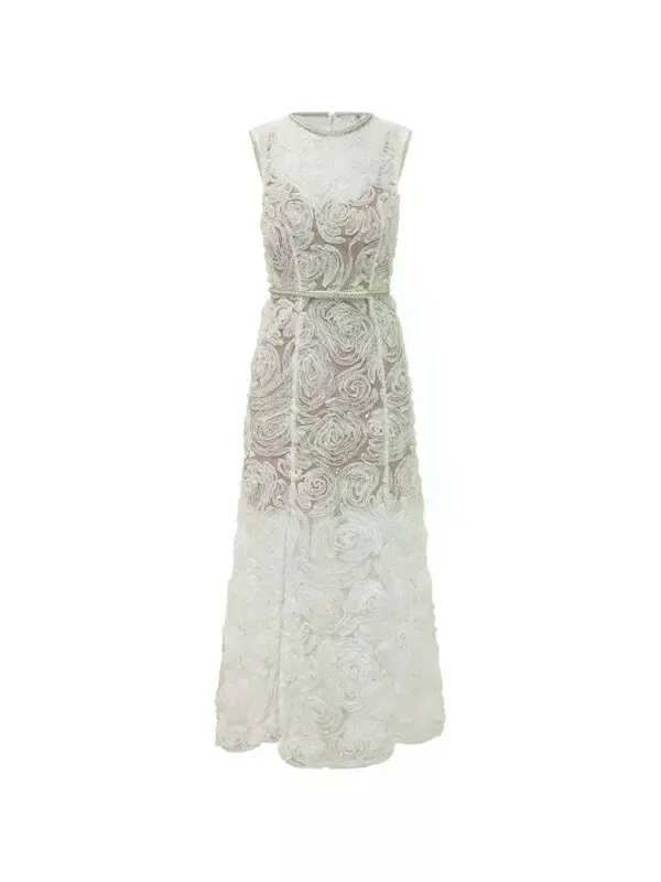 SELF-PORTRAIT Lace Midi Dress