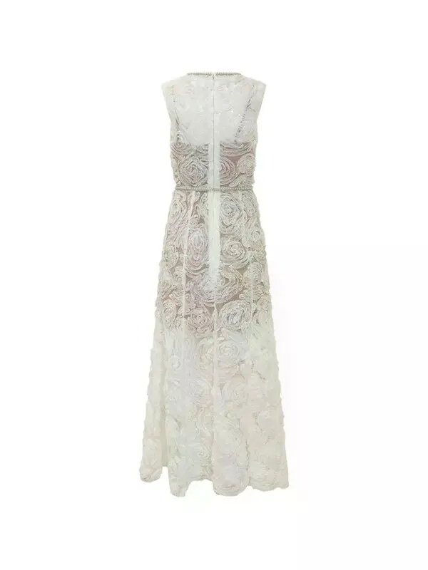 SELF-PORTRAIT Lace Midi Dress