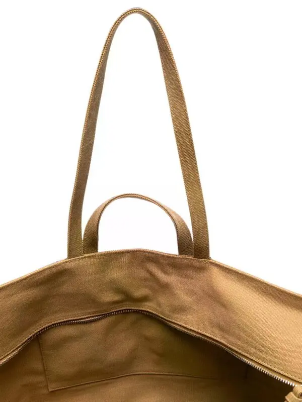 A.p.c. Drummer Logo-print Canvas Tote Bag - Neutrals