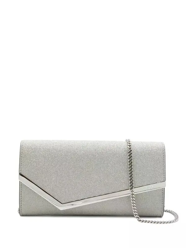 JIMMY CHOO Emmie Clutch Bag - Silver