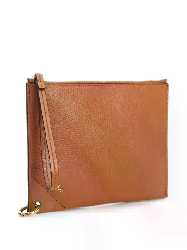 Chloé Spin Leather Clutch Bag