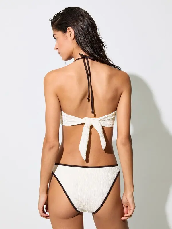 REISS Johannah Fixed-side High-leg Bikini Bottoms