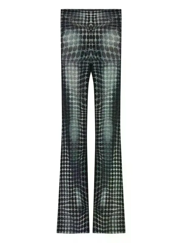 JEAN PAUL GAULTIER Polka Dots Print Trousers