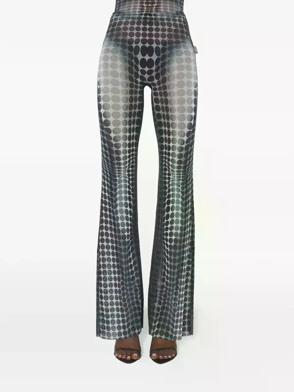 JEAN PAUL GAULTIER Polka Dots Print Trousers