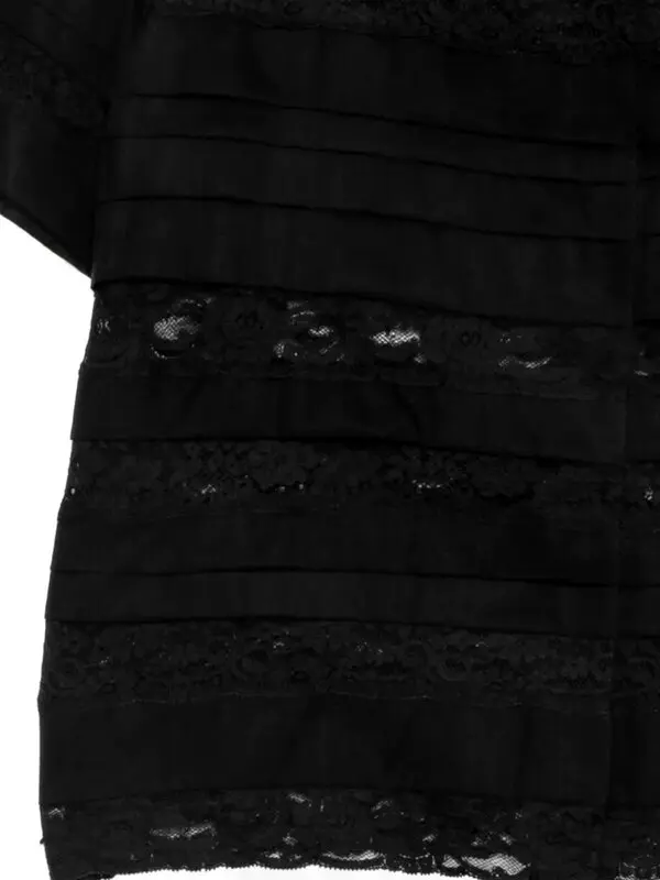Dice Kayek Voile Lace Paneled Shirt