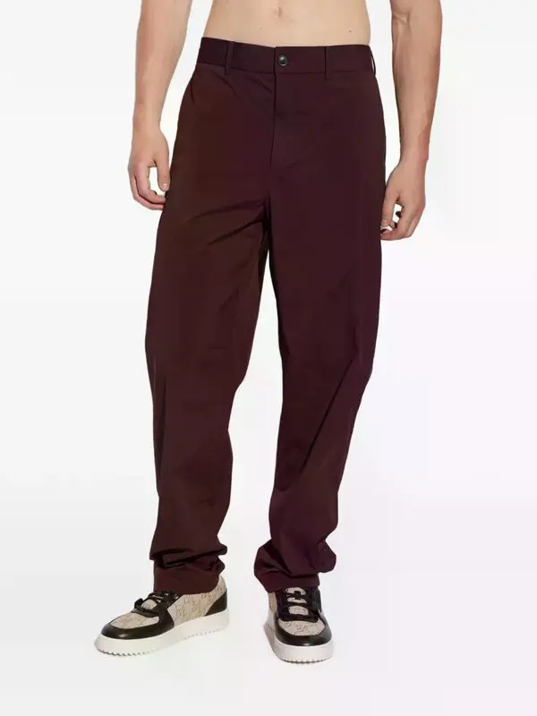 Emporio Armani Loose-fit Pleated Trousers
