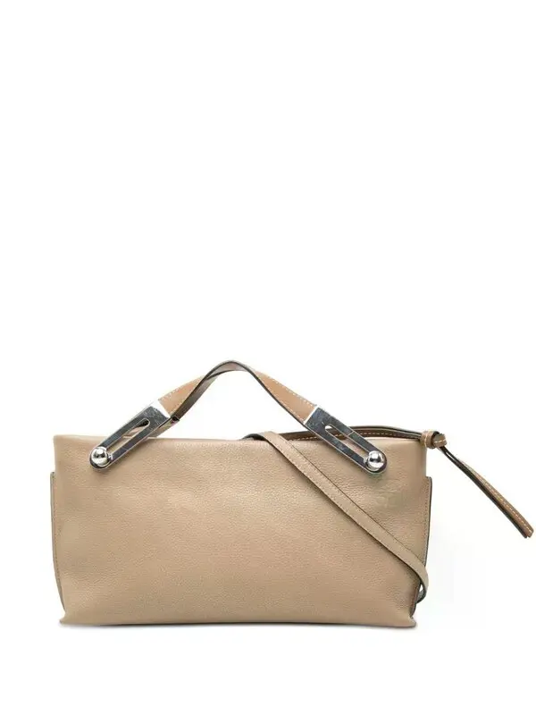 Loewe Grained Calfskin Missy Satchel - Neutrals