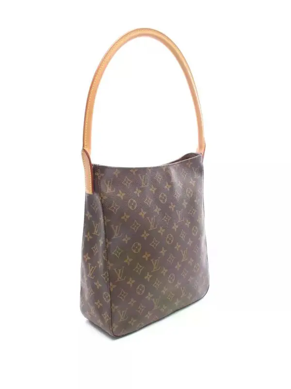 LOUIS VUITTON Monogram Looping Gm Shoulder Bag - Brown