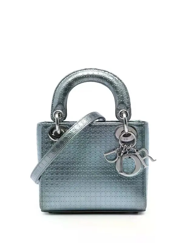 Dior Mini Lady Satchel - Blue