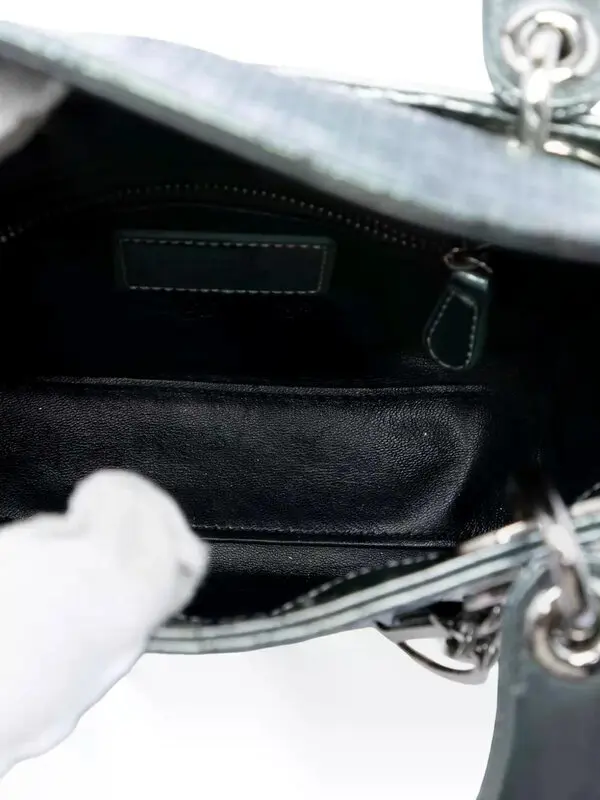 Dior Mini Lady Satchel - Blue