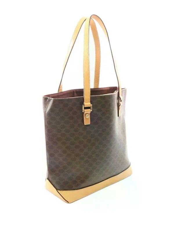 Celine Macadam Coated Canvas Tote Bag