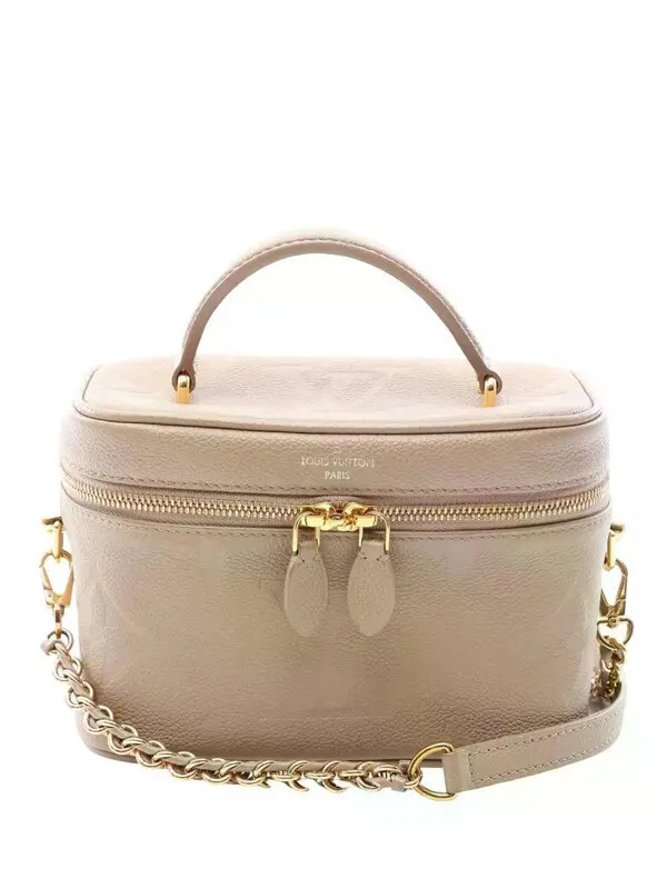 LOUIS VUITTON Monogram Giant Empreinte Pm Vanity Bag - Neutrals