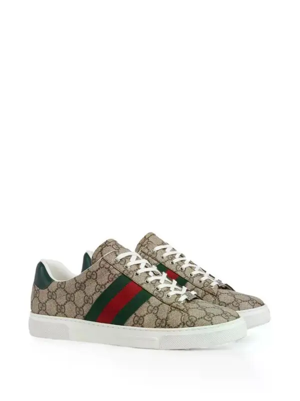 Gucci Ace Gg Supreme Canvas Sneakers