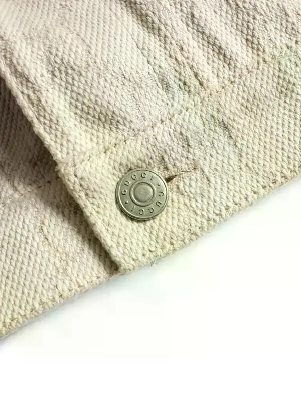 Gucci 2000s Gg Cotton Jacquard Jacket