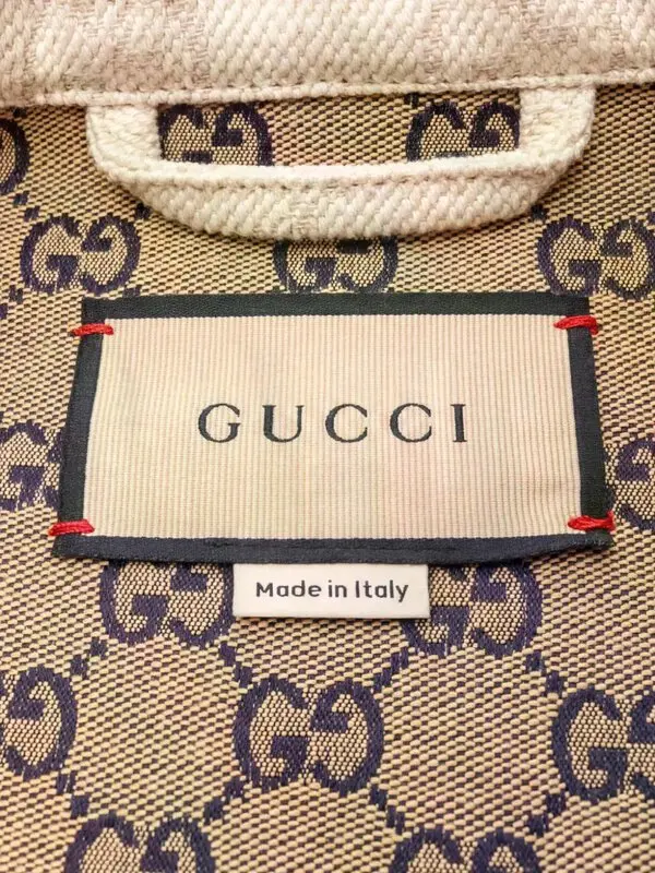 Gucci 2000s Gg Cotton Jacquard Jacket