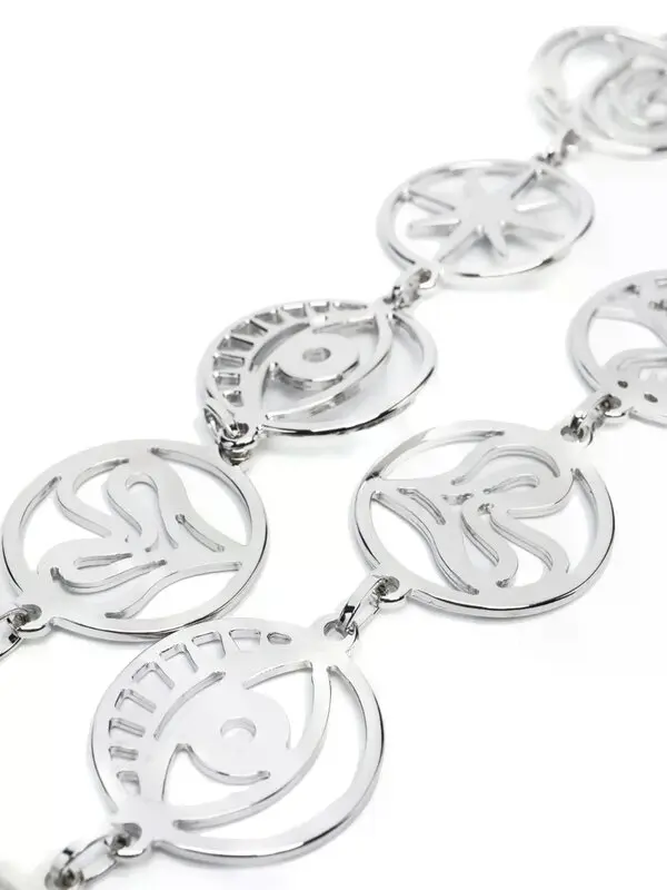 Alberta Ferretti Chain Link Charm Belt