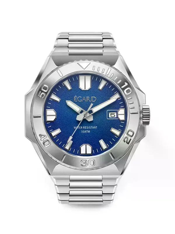 ÉGARD King Ocean Classic 42mm Automatic Watch - Blue