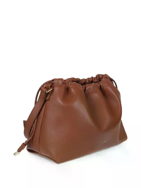 A.p.c. Ninon Drawstring Shoulder Bag - Brown