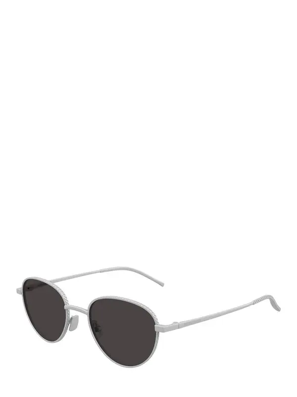 Bottega Veneta Intrecciato Panthos Sunglasses - Black