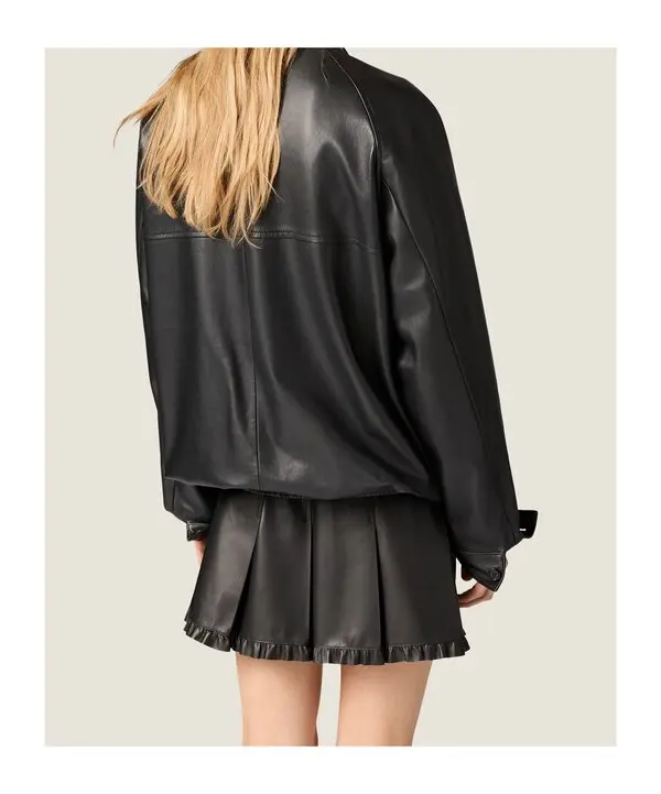 Miu Miu Nappa Leather Jacket