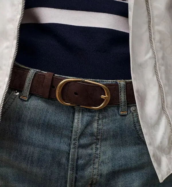Dior Leather Belt With Cd Buckle - Chocolate