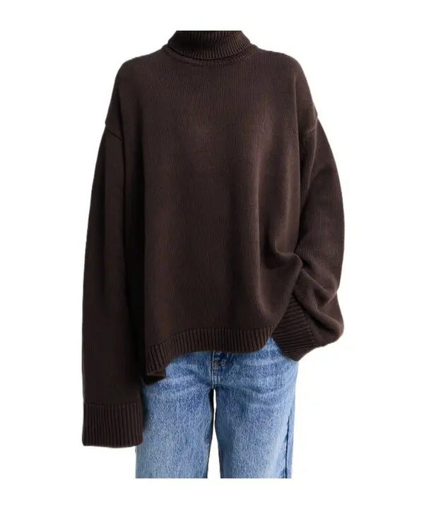 THE FRANKIE SHOP Rhea Trapeze Turtleneck