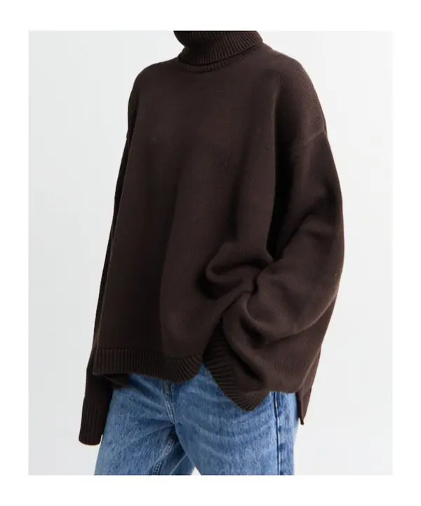 THE FRANKIE SHOP Rhea Trapeze Turtleneck