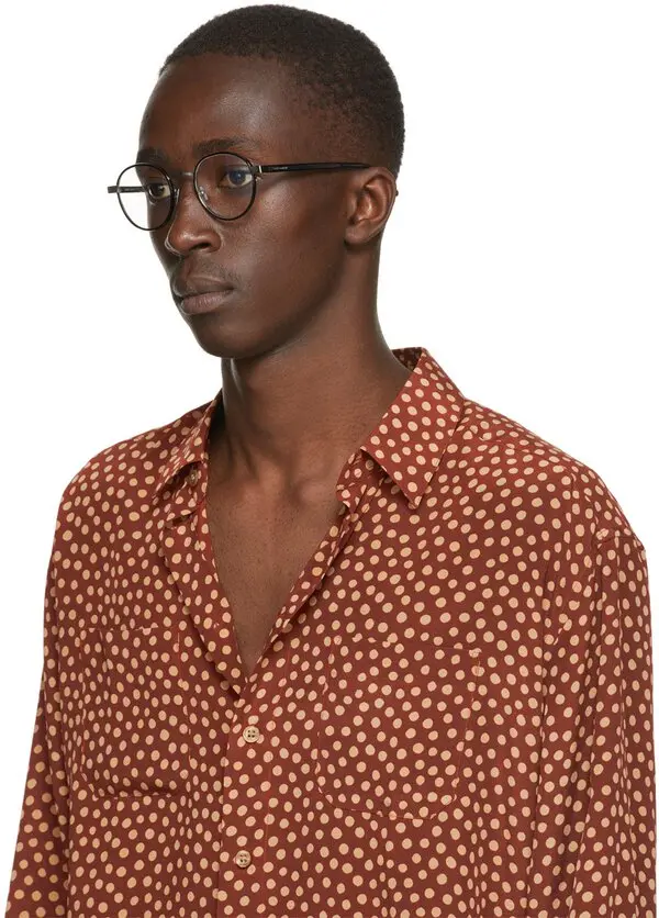Saint Laurent Round Frame Glasses