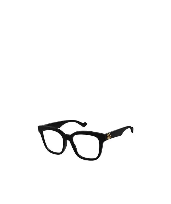 Gucci Double G Square-frame Optical Glasses - Black
