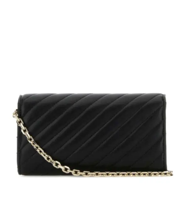 JIMMY CHOO Avenue Curve Chain Linked Wallet