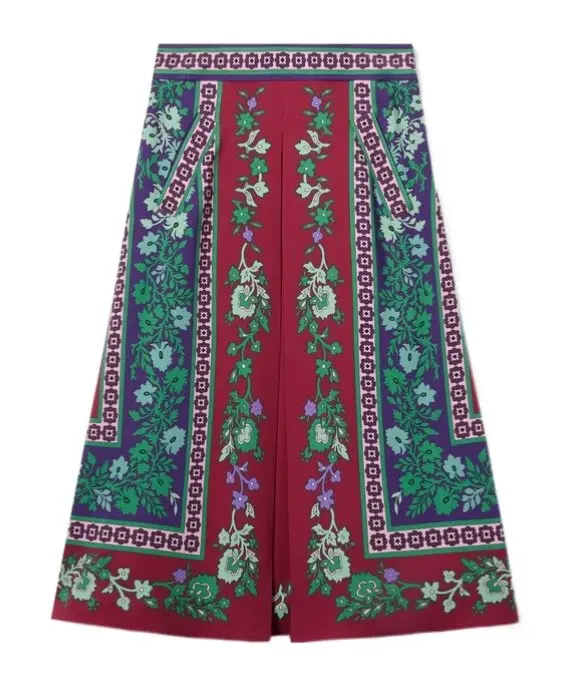 La DoubleJ Santa Monica Floral Maxi Skirt