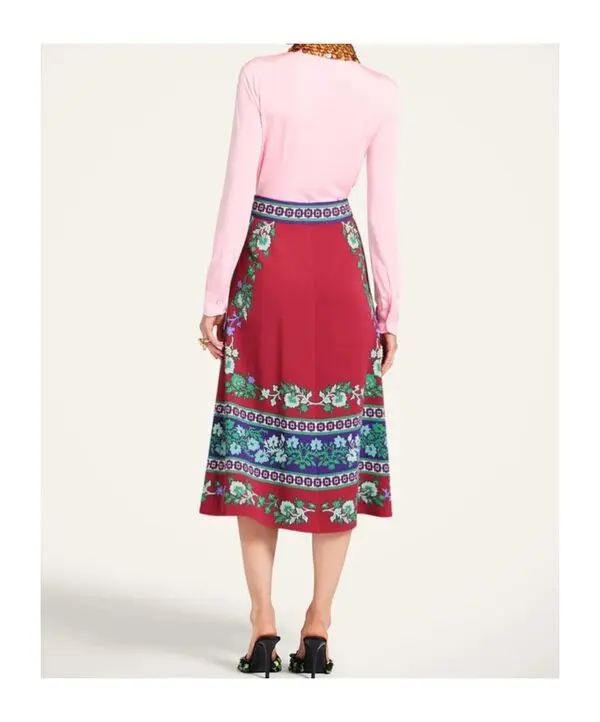 La DoubleJ Santa Monica Floral Maxi Skirt