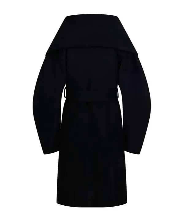 P.a.r.o.s.h Button Detailed Long-sleeve Dress With Belt