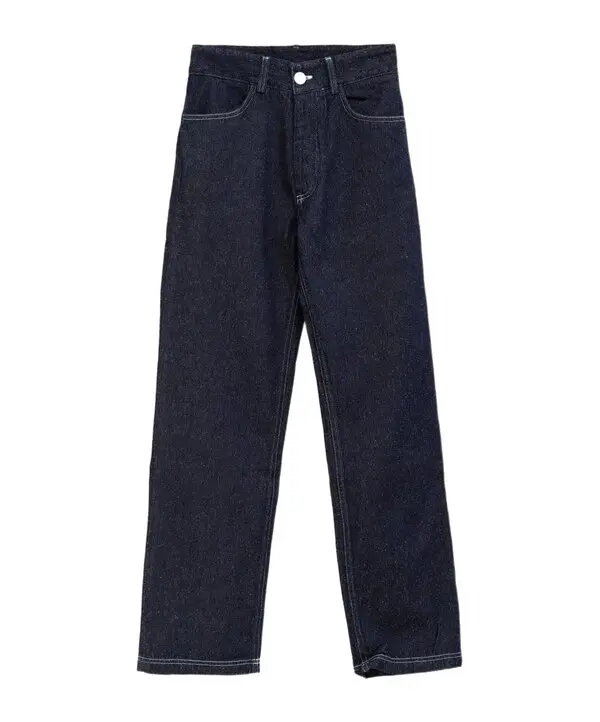 BASERANGE Tajo Button Jeans - Blue