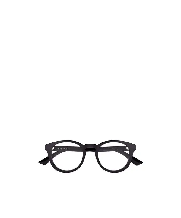 Alexander McQueen Round Frame Glasses - Violet