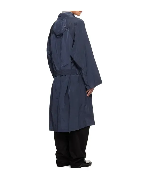 HED MAYNER Long-sleeved Collared Trench Coat