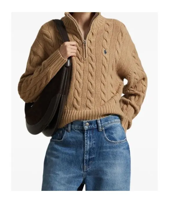 Polo Ralph Lauren Cable Knit Quarter Zip Jumper