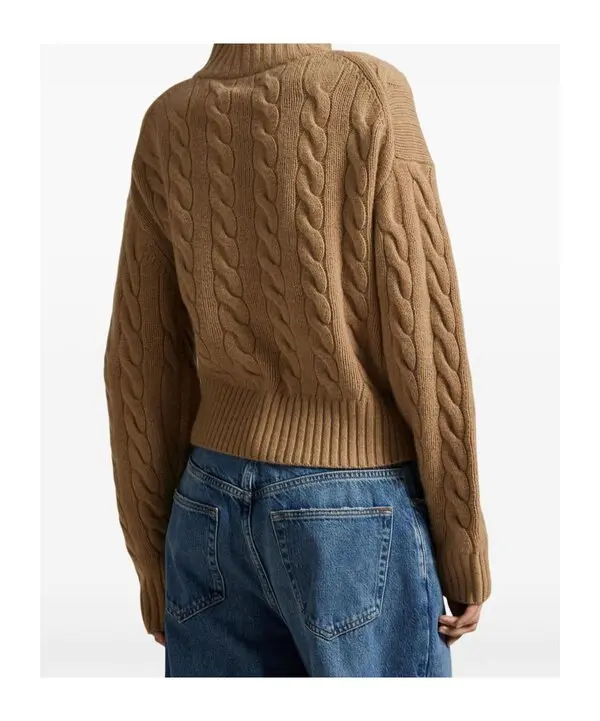 Polo Ralph Lauren Cable Knit Quarter Zip Jumper