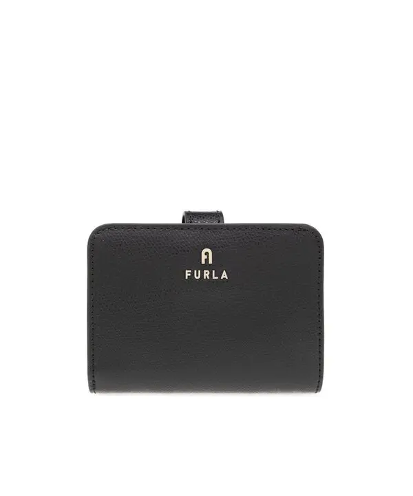 Furla Logo Lettering Compact Wallet