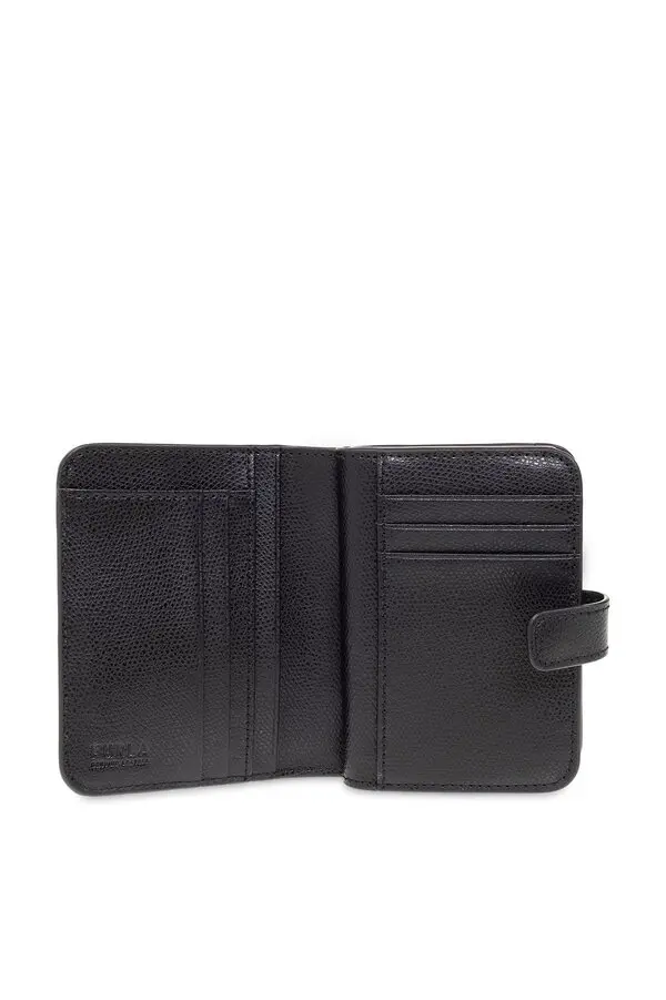 Furla Logo Lettering Compact Wallet