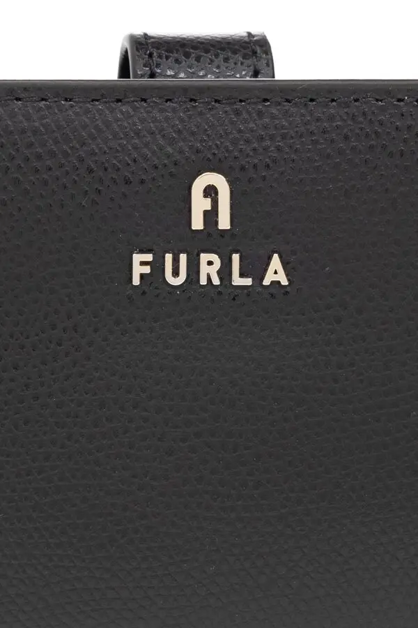 Furla Logo Lettering Compact Wallet
