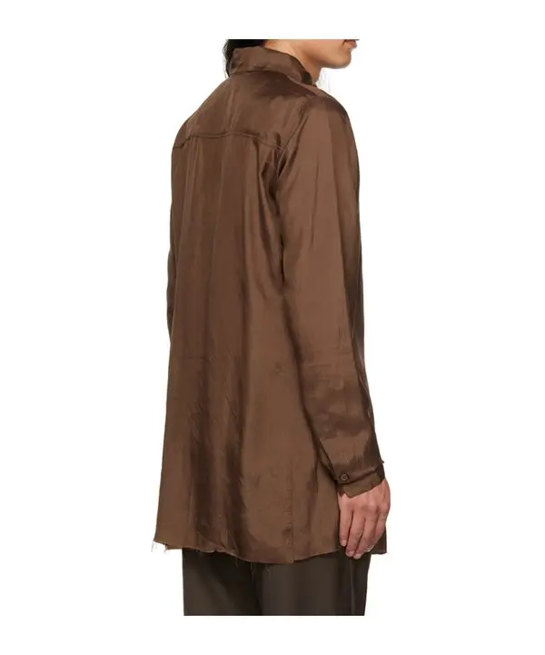 EDWARD CUMING Fitted Long-sleeved Polo Shirt