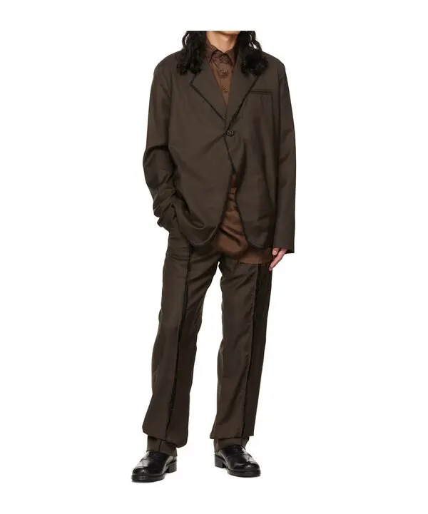 EDWARD CUMING Fitted Long-sleeved Polo Shirt