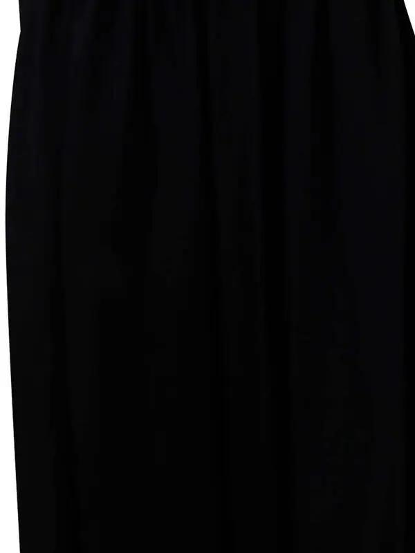 Chloé Fluid Pleated Pants With Knot Detailing - Black