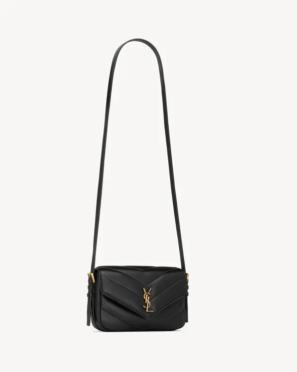 Saint Laurent Loulou Cassandre Quilted Shoulder Bag
